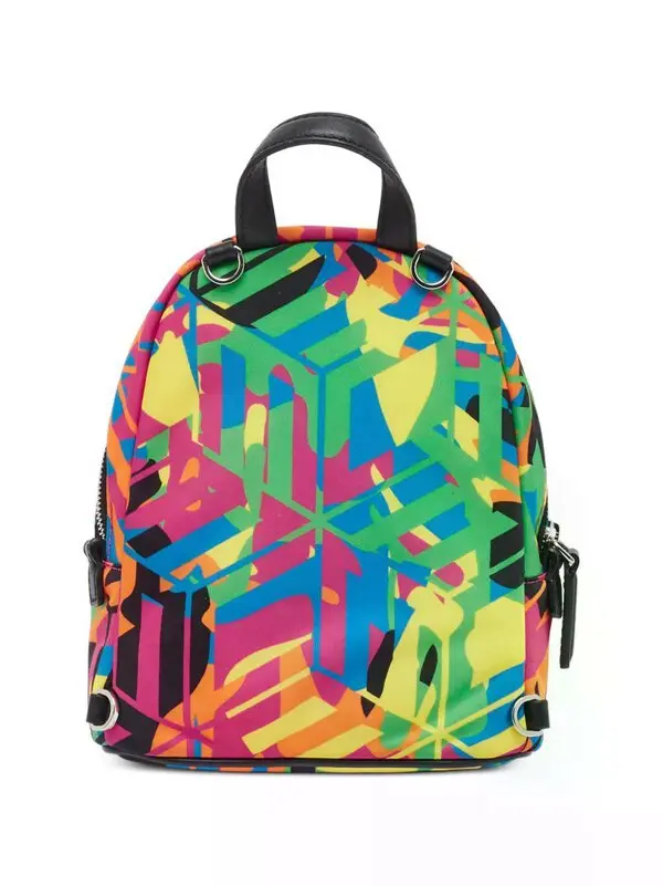 Mcm Stark Cubic Camouflage Crossbody Bag - Pink