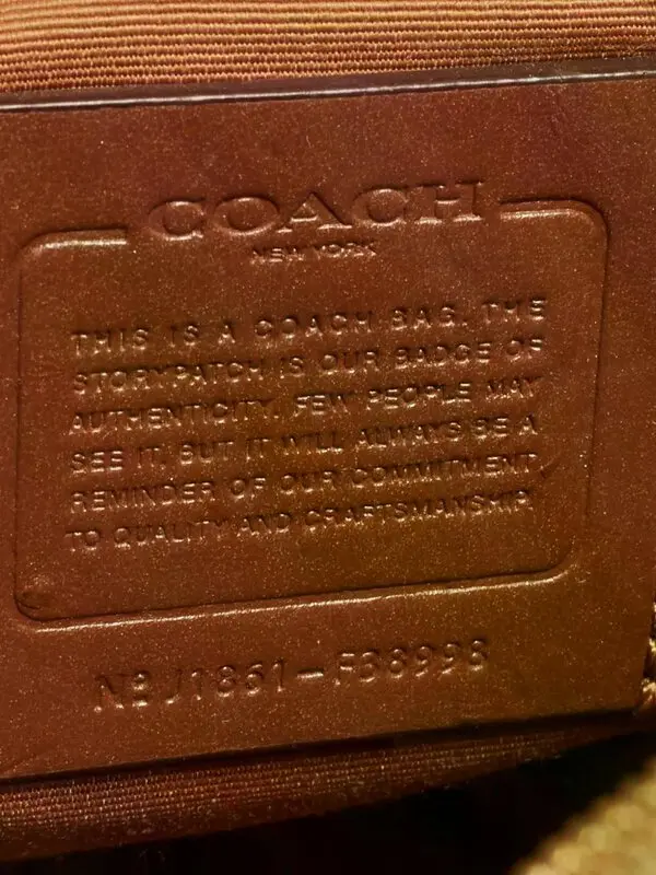 COACH VINTAGE Andi Signature Backpack