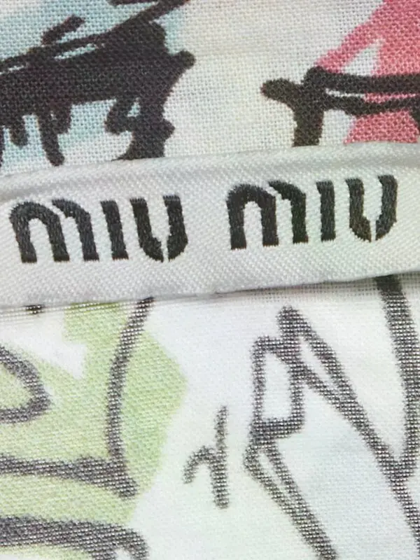Miu Miu Arrow-print Shirt