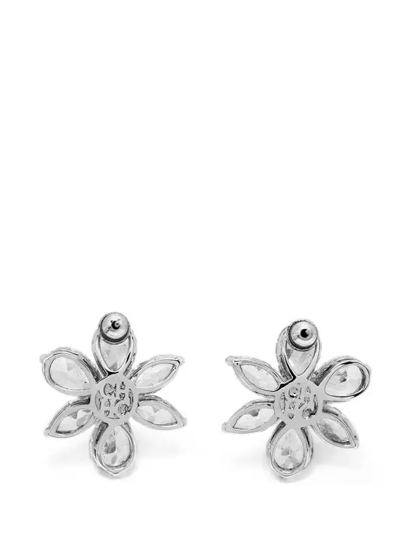 Carolina Herrera Jasmine Crystal-embellished Stud Earrings