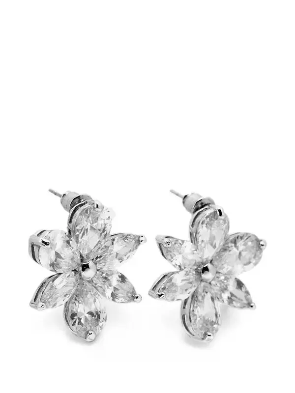 Carolina Herrera Jasmine Crystal-embellished Stud Earrings