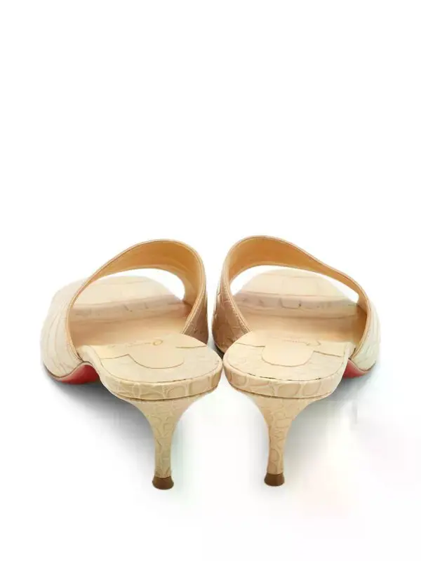 CHRISTIAN LOUBOUTIN Me Dolly Leather Heeled Sandals