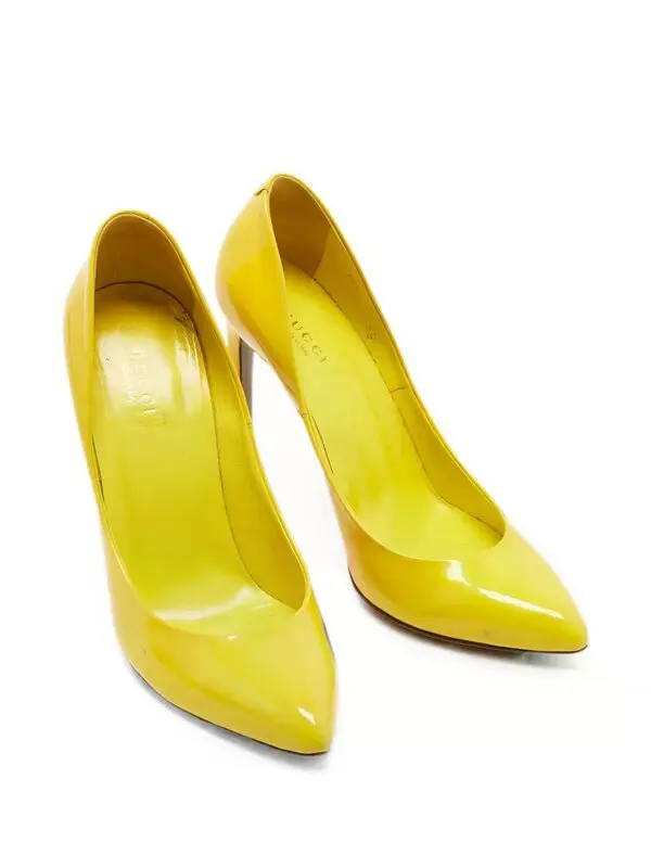 Gucci Leather Heeled Pumps