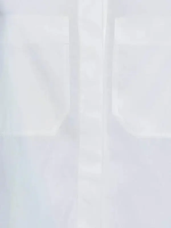 Celine High Slit Mini Shirt Dress
