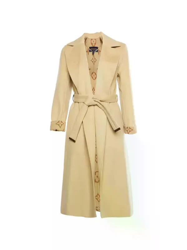 LOUIS VUITTON Belted Wrap Coat