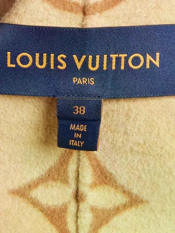 LOUIS VUITTON Belted Wrap Coat