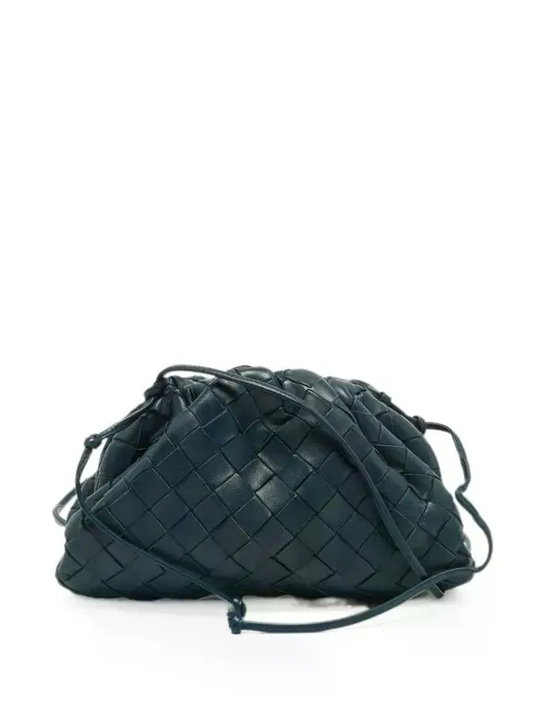 Bottega Veneta The Pouch Clutch Bag - Blue