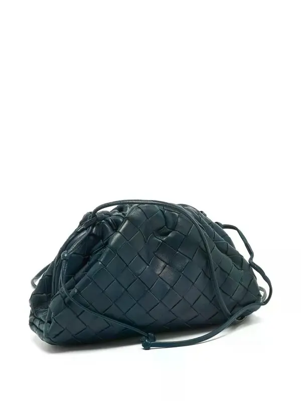 Bottega Veneta The Pouch Clutch Bag - Blue
