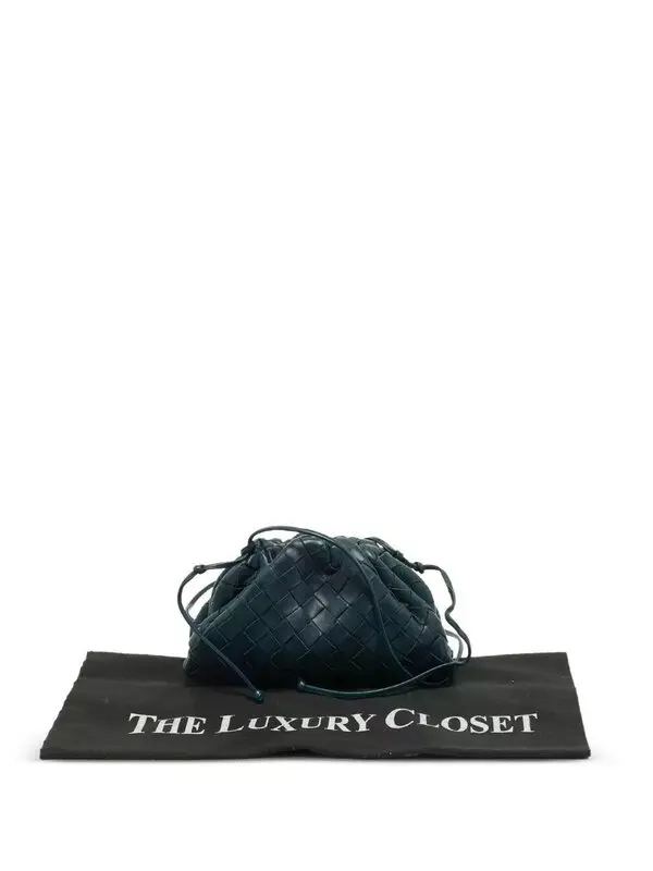 Bottega Veneta The Pouch Clutch Bag - Blue
