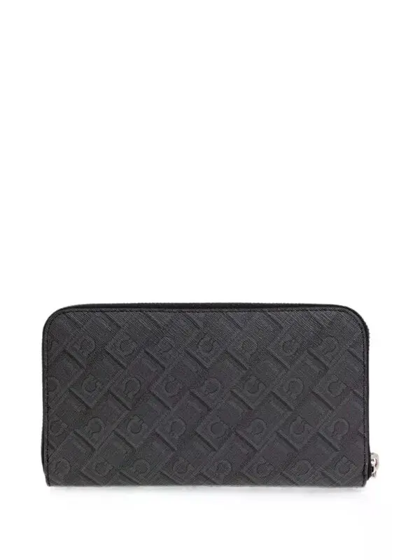 FERRAGAMO Monogram Zip-around Wallet