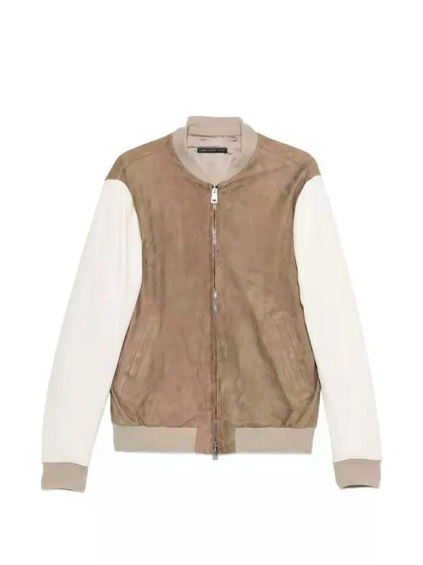 LOW BRAND Panelled Bomber Jacket