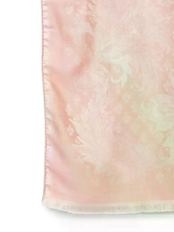 Etro Jacquard-woven Frayed Scarf