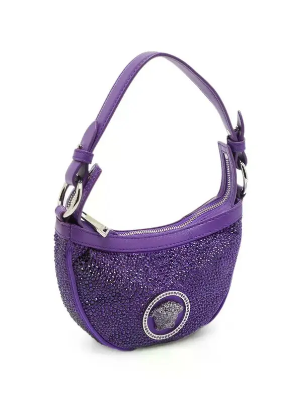 Versace Repeat Medusa Crystal Shoulder Bag