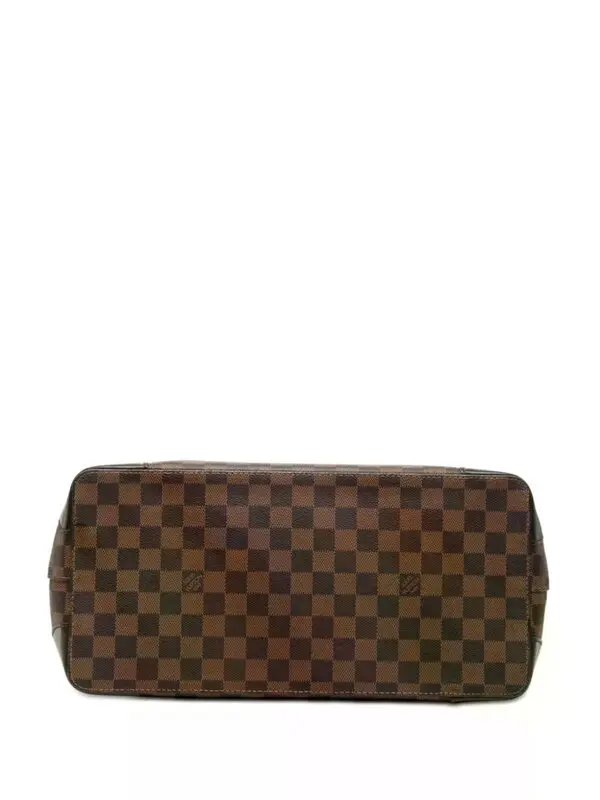 LOUIS VUITTON 2011 Damier Ebene Hampstead Mm Tote Bag