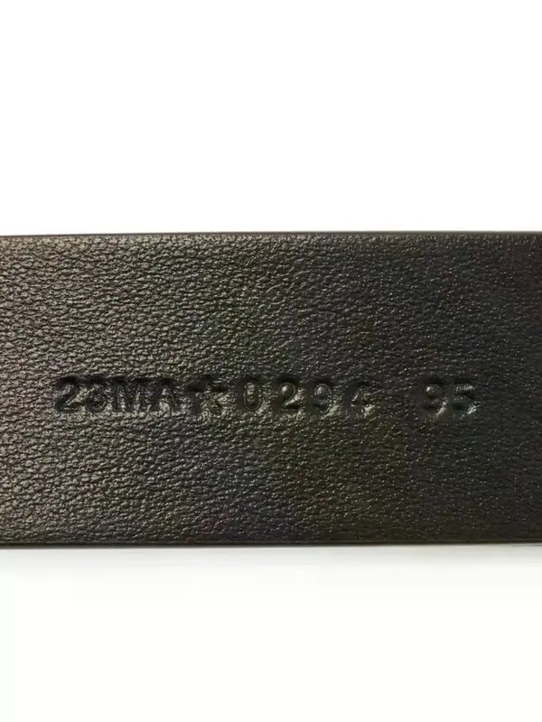Dior 2024 Starfish Leather Belt