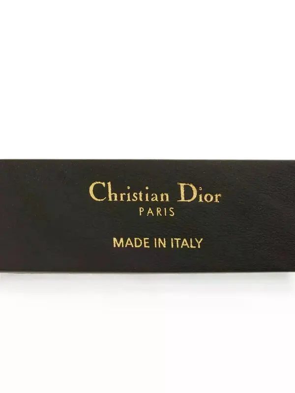 Dior 2024 Starfish Leather Belt