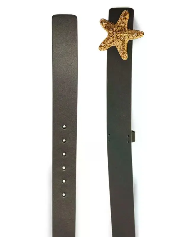 Dior 2024 Starfish Leather Belt