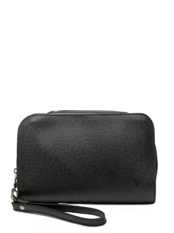 LOUIS VUITTON 2010 Taiga Pochette Baikal Clutch Bag