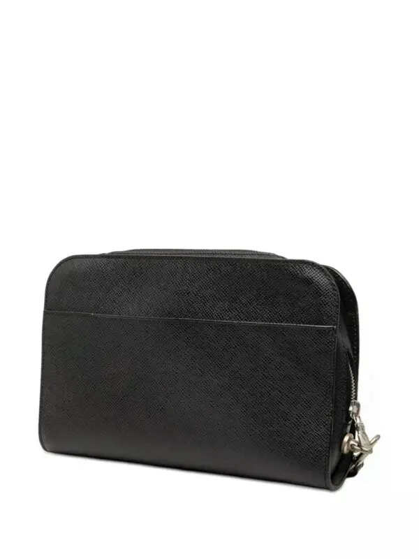 LOUIS VUITTON 2010 Taiga Pochette Baikal Clutch Bag