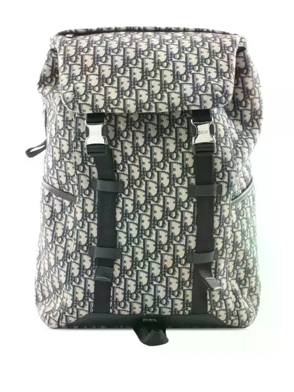 Dior 2000-2026 Oblique Canvas Explorer Backpack