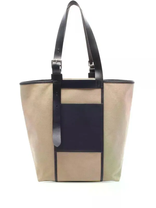 Hermès 2024 Toile Etriviere Pocket 27 Tote Bag