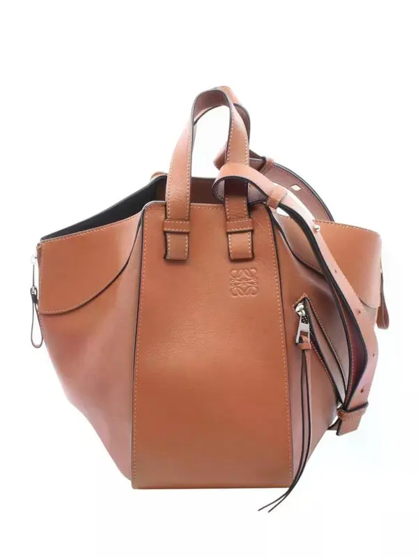 Loewe 2010-2026 Small Leather Hammock Bag Satchel