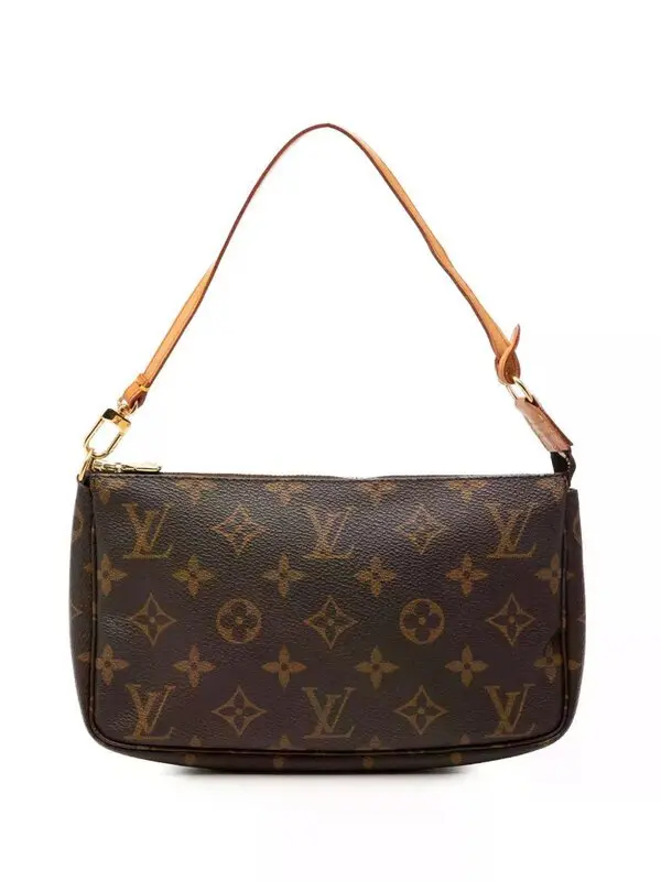 LOUIS VUITTON 1999 Monogram Pochette Accessoires Shoulder Bag