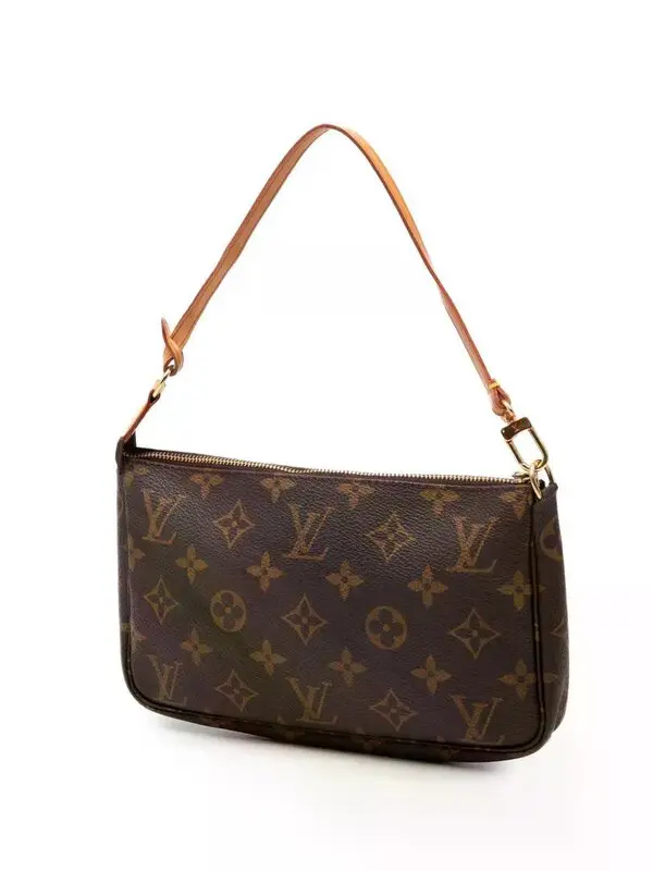 LOUIS VUITTON 1999 Monogram Pochette Accessoires Shoulder Bag