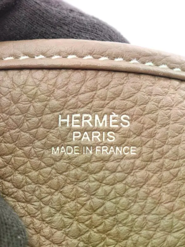 Hermès Clemence Evelyne Iii Pm Crossbody Bag - Brown