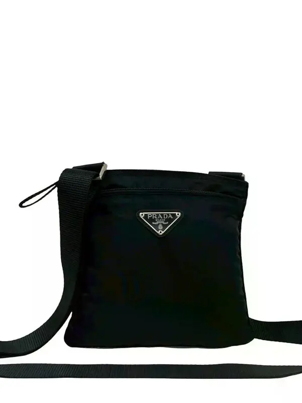 Prada Tessuto Zip Top Crossbody Bag