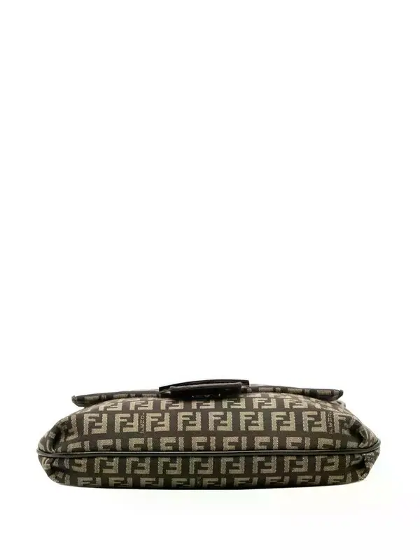 Fendi 2000-2010 Zucchino Canvas Crossbody Bag
