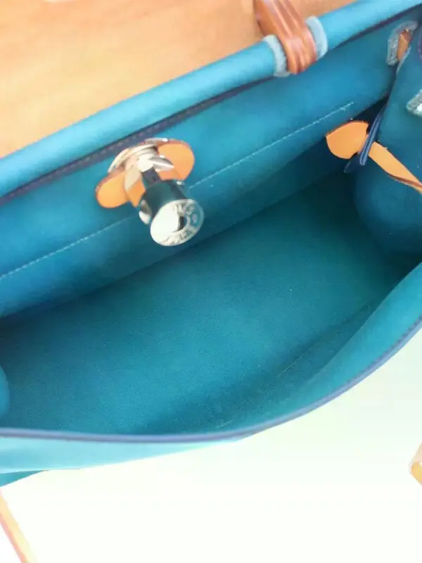Hermès 2013 Toile Herbag Zip 31 Satchel