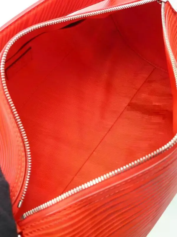 LOUIS VUITTON Epi Xl Soft Polochon Mm Satchel - Red