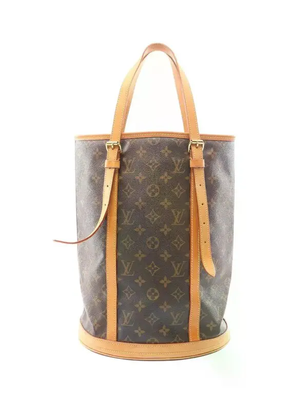 LOUIS VUITTON 2018 Monogram Gm Bucket Bag