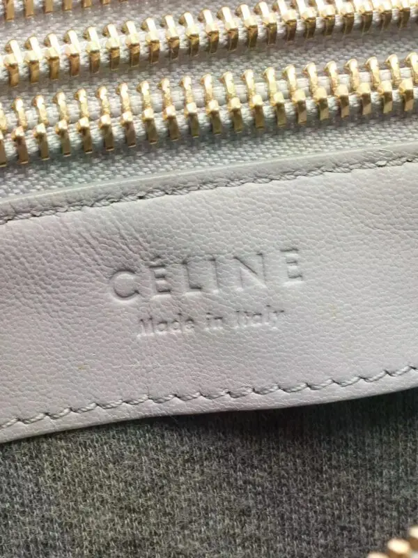 Celine 2010-2026 Large Lambskin Trio Crossbody Bag