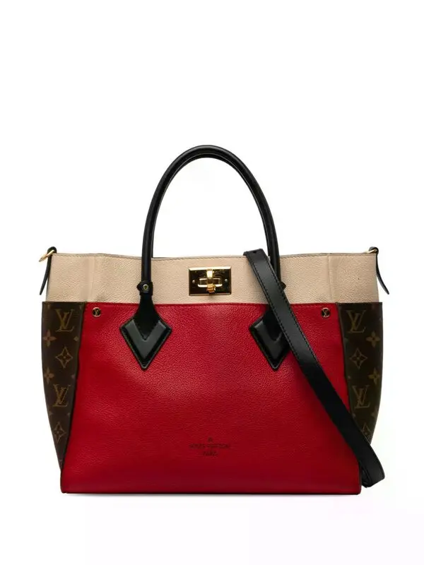 LOUIS VUITTON 2020 Monogram On My Side Mm Satchel