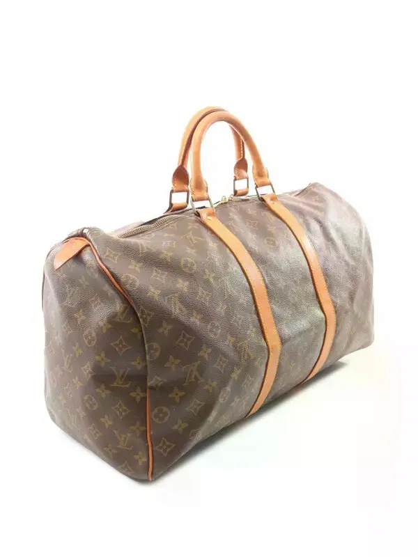 LOUIS VUITTON 1985 Monogram Keepall 50 Travel Bag