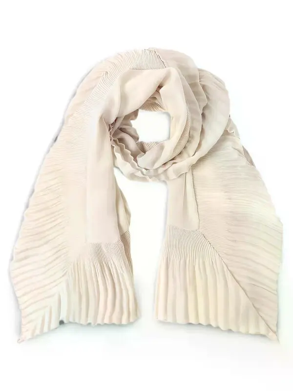 BETTY BARCLAY Plissé-effect Ruffled Scarf