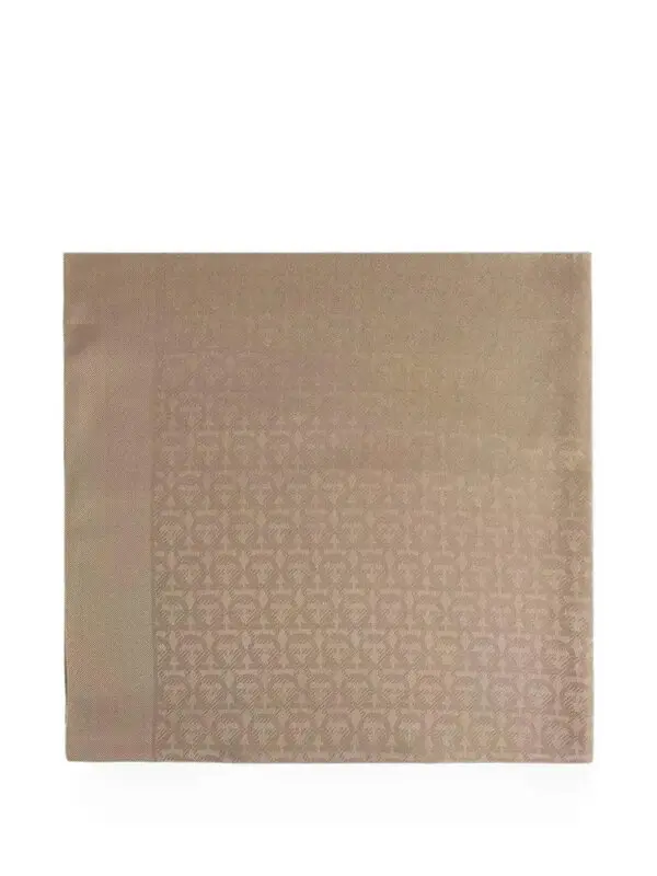 FERRAGAMO Gancini-monogram Scarf