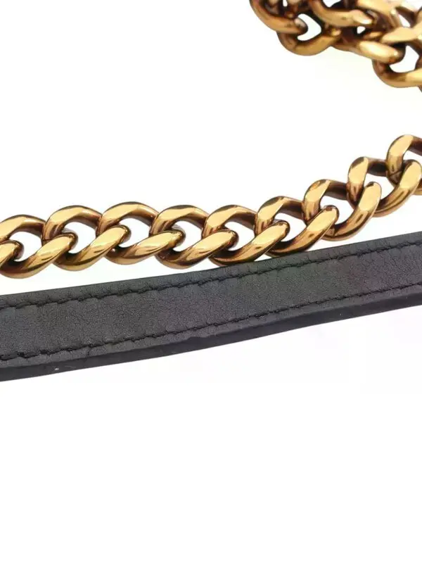 LOUIS VUITTON New Wave Chain Bag Mm Satchel