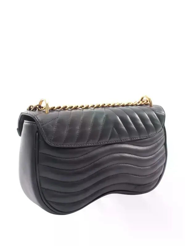 LOUIS VUITTON New Wave Chain Bag Mm Satchel
