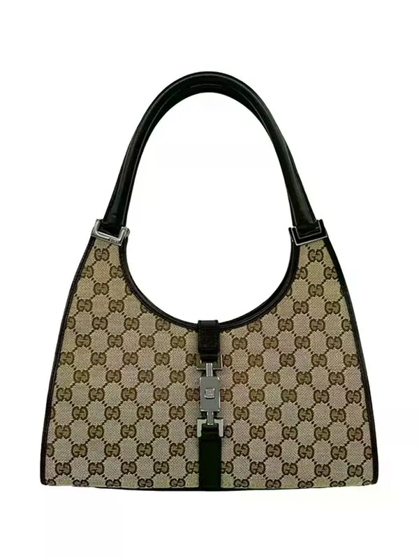 Gucci 2000-2015 Gg Canvas Jackie Bardot Shoulder Bag