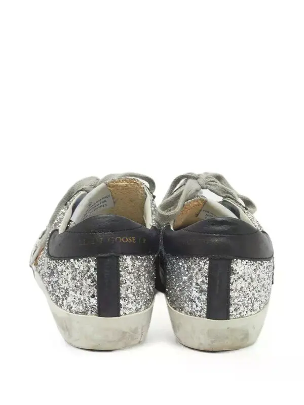GOLDEN GOOSE Super Star Glitter Sneakers