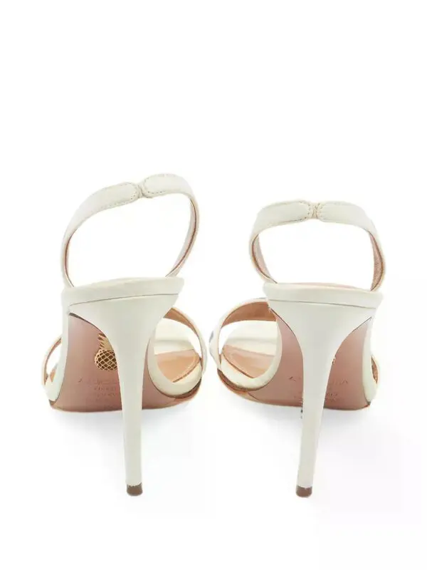 AQUAZZURA So Nude Slingback-strap Sandals