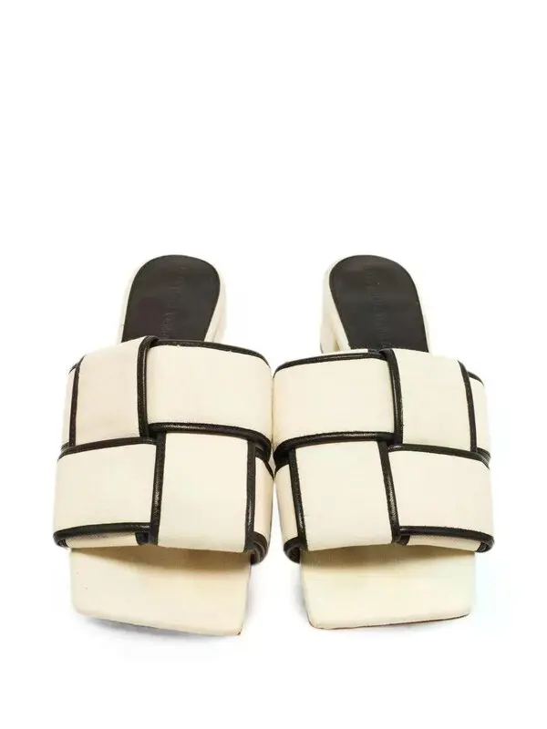 Bottega Veneta Lido Woven Sandals