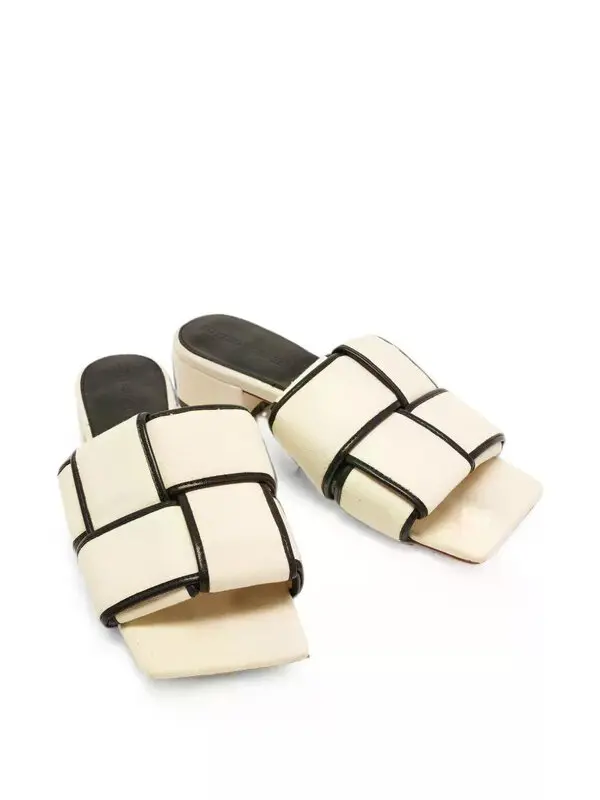 Bottega Veneta Lido Woven Sandals