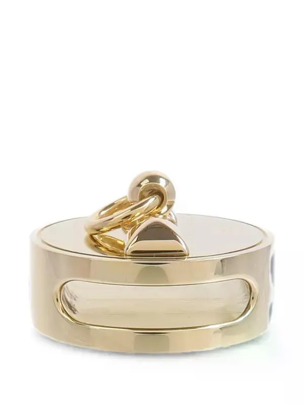Hermès Tone Médor Studded Scarf Ring