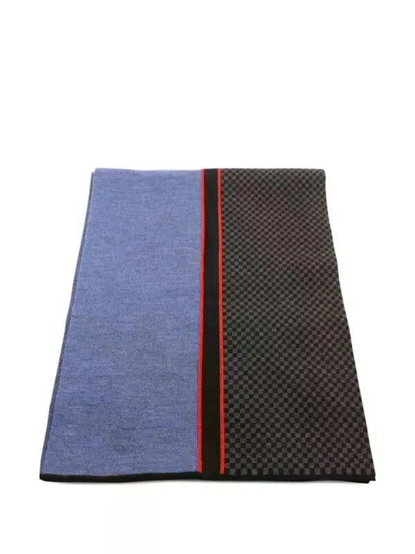 LOUIS VUITTON Damier Scarf - Blue