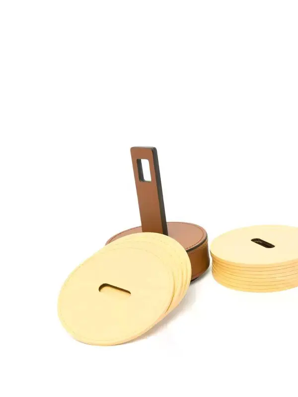 RUDI Nautilus Coaster Holder Round X12 Coasters