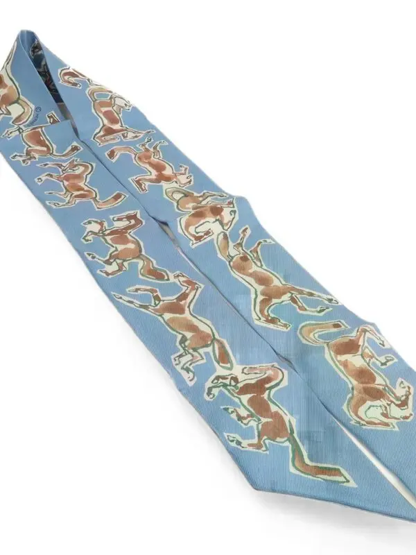 Hermès Horse-print Scarf